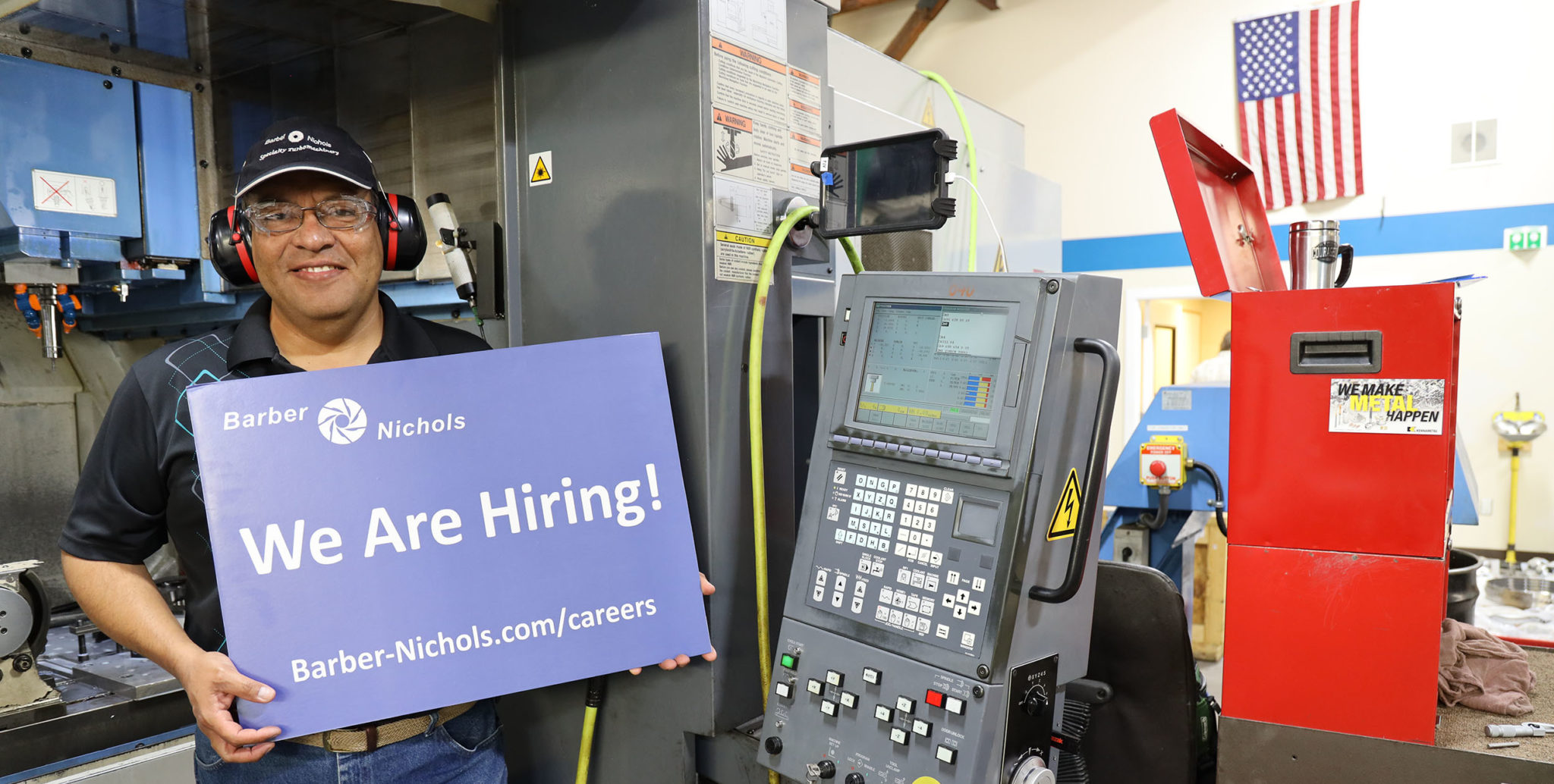 Now Hiring Machinists | Barber-Nichols